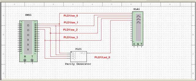 Design and Simulate a 4-Bit Parity Generator in Multisim and Implement ...